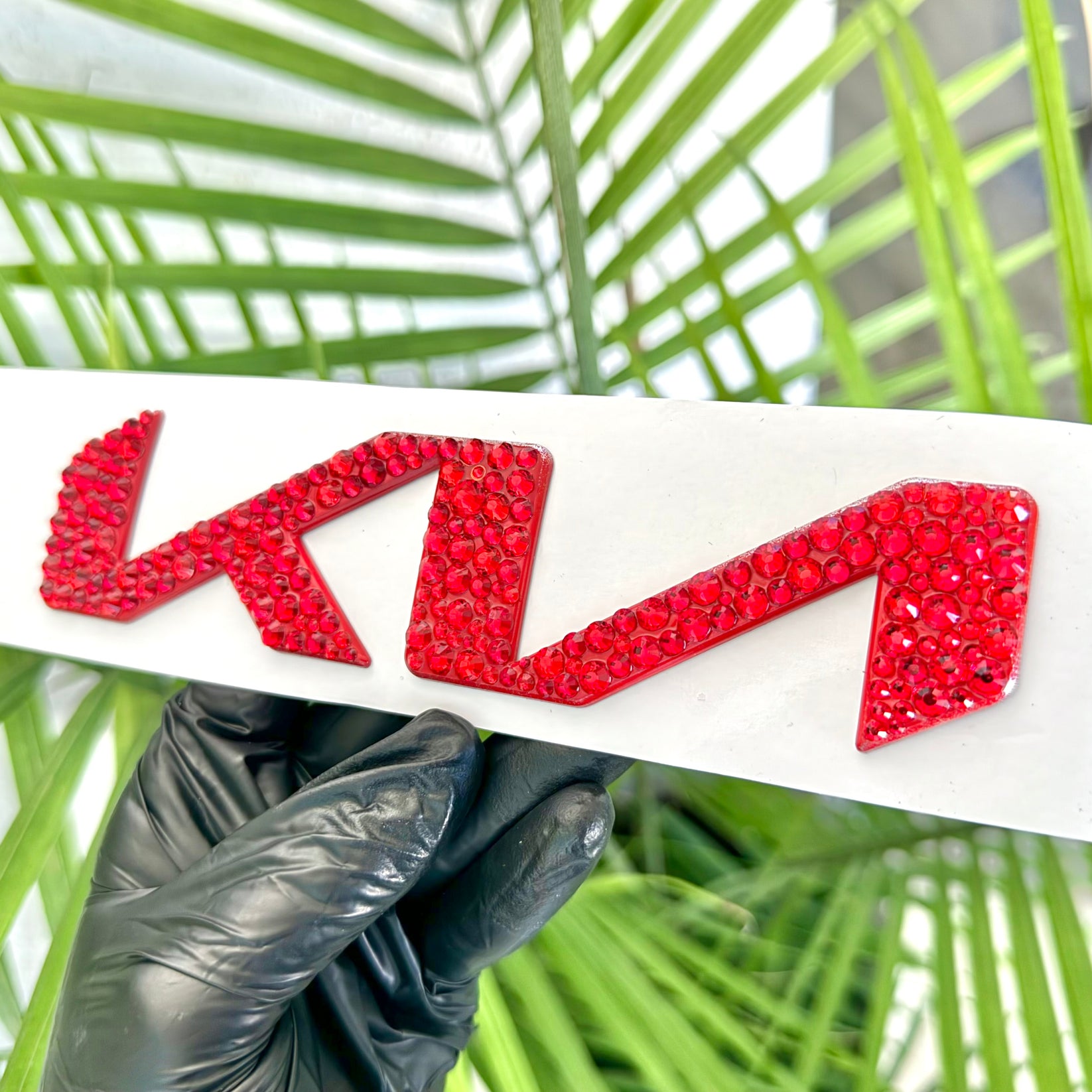 KIA Bling Bling Crystal Emblem – Stunning Diamond Decal for Your Vehic ...